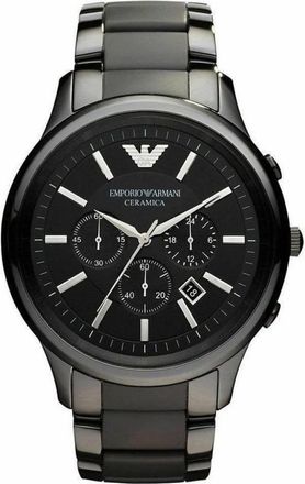 Emporio Armani Ar1451 Uhr - - Accessories - Herren - Schwarzk - ONE SIZE
