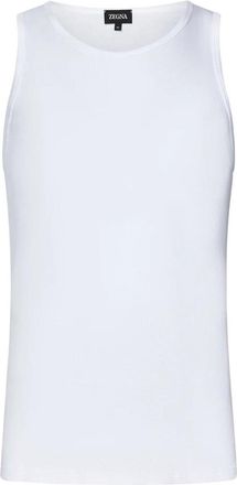 Ermenegildo Zegna Homme, Tops, Blanc, Taille: XL Haut &Eacute;l&eacute;gant pour Homme
