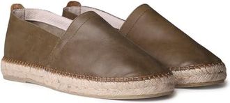 Toni Pons Marc Espadrilles en cuir pour homme, vert, 45 EU