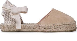 Manebì Espadrilles Suede Flat Valenciana Espadrilles K 1.1 P0 Beige