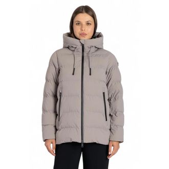 Canadian Polyester Jacken und Blazer mit Kapuze - - Jackets - Damen - Braun - 2XL
