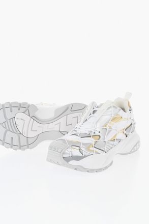 Versace Low-Top Sneakers MERCURY With Mesh Details Versace