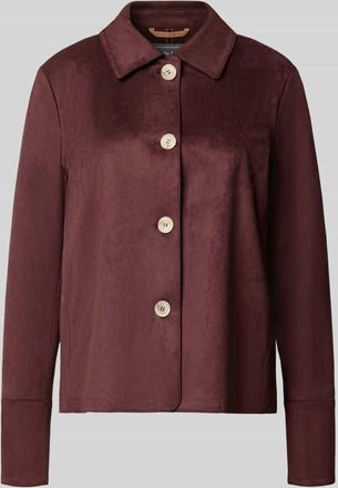 White Label Regular Fit Blazer in Velours-Optik