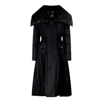 Patrizia Pepe Femme, Manteaux, Noir, Taille: 36 FR Veste Puffer Noire Ballon