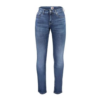 Tommy Hilfiger Bestickte Slim Fit Jeans mit Logo - - Jeans - Herren - Blau - W28 L32