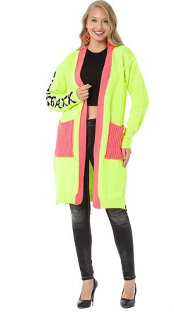 Cipo & Baxx Damen Pullover WP242 Neongr&uuml;n - Stilvolle Strickmode mit femininen Details, elegantem Schnitt und modernem Design f&uuml;r Alltag, B&uuml;ro, Freizeit und beson