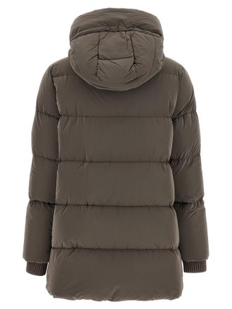 Moorer Cashmere-Blend Quilted Down Jacket - Brown