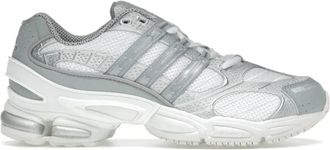 adidas Low-Top Sneaker - adidas Ozweego Pro Cloud White Silver Metallic - Gr. 36_2_3 - in Wei&szlig; - f&uuml;r Damen