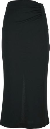 Aniye By Femme, Jupes, Noir, Taille: 40 FR Longuette a Tubino