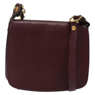 Cartier Pre-owned Cuir sacs-ports-paule - Femme - Pre-owned - Rouge - Taille: ONE Size
