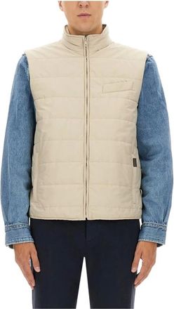 Fay Homme, Vestes, Beige, Taille: M Gilet matelass&eacute;