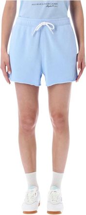 Polo Ralph Lauren Femme, Shorts, Bleu, Taille: 36 FR Drawstring Shorts