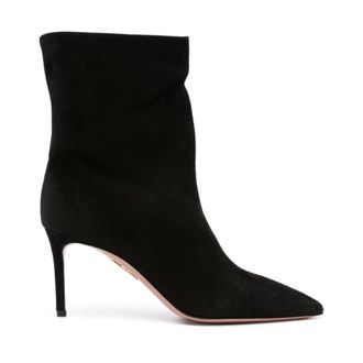 Aquazzura Femme, Chaussures, Noir, Taille: 40 EU Bottines à talons noires