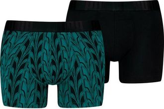 Puma Herren Unterhose TERRACE PRINT BOXER 2P