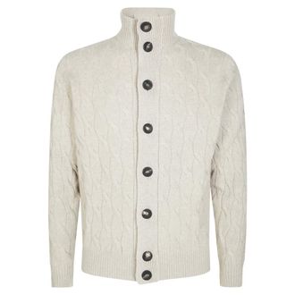 FILIPPO DE LAURENTIIS Bomber Trecce Cashmere Fin 7 - - Knitwear - Herren - Beige - XL