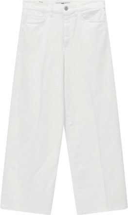 Pantaloni Torino Femme, Jeans, Blanc, Taille: W28 Wide Jeans