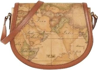 Alviero Martini 1A Classe Femme, Sacs, Brun, Taille: ONE Size Tracollina Patta