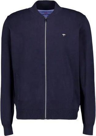 Fynch-Hatton Fynch-Hatton Herren Pullover blau Baumwolle unifarben