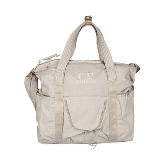C.P. Company C.p. Company, Homme, Sacs, Gris, Taille: ONE Size Twill Tote Bag