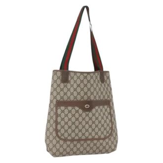 Gucci Pre-owned Plastik-Tragetasche - - Pre-owned - Damen - Beige - ONE SIZE