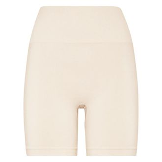 Plein Sport Femme, Shorts, Gris, Taille: 42 FR Seamless Micro Biker Shorts Logo