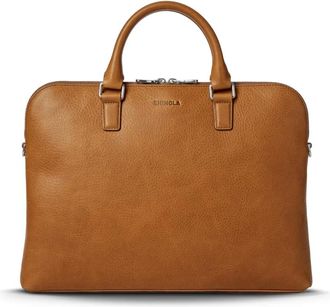 Shinola porte-documents en cuir - Marron