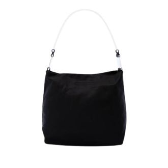 Prada Pre-owned Nylon Schultertasche - - Pre-owned - Damen - Schwarzk - ONE SIZE