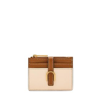 Fossil Fossil Damen-Kartenmäppchen Vada Reißverschluss LiteHide-Leder, SL10055103