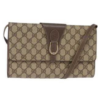 Gucci Pre-owned Canvas Cross Body Bag - - Pre-owned - Damen - Beige - ONE SIZE