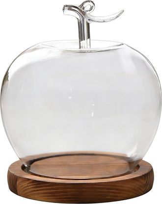 Generic Figur-Cloche-Glaskuppel - von Fr&uuml;chten inspirierte Display-Abdeckung, transparente Vitrine, stilvolle dekorative Glasglocke, staubdichter Pr&auml;sentation