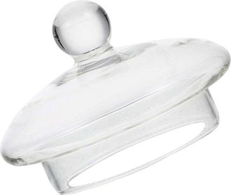 BESTONZON Ersatz-Glasdeckel Ersatz-Glasdeckel F&uuml;r Glas- Transparente Deckel Ersatz-Teekannendeckel Becherdeckel Getr&auml;nkespenderdeckel F&uuml;r Glas- (2 95 Zoll)