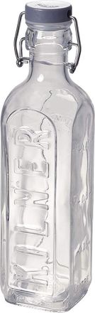 Kilner B&uuml;gelflasche 600 ml | Aufbewahrung und Konservierung von &Ouml;l, Saft und Sirup | auslaufsicher dank Silikondichtung | Flasche zum Bef&uuml;llen mit F&uuml;llanzeig