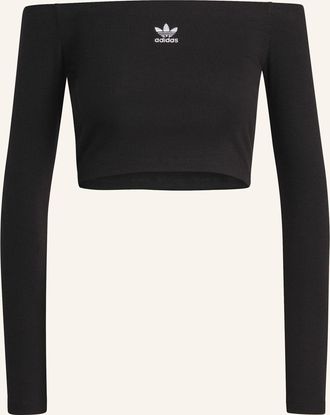 adidas Originals Adidas Originals Off-Shoulder-Shirt Essentials schwarz