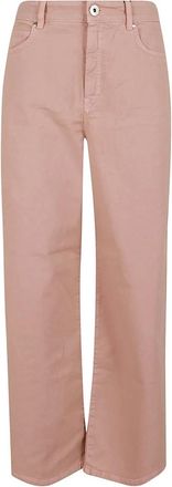 Max Mara Femme, Jeans, Rose, Taille: 38 FR Medina Wide Jeans