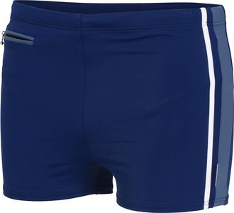 Fashy Herren Badehose, mit Reißverschlusstasche, Marine