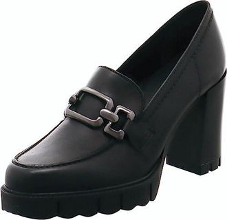 Tamaris Oxford pour Femme, Noir, 39 EU