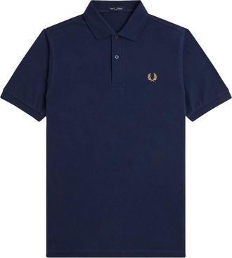 Fred Perry Homme, Tops, Bleu, Taille: XL Polo Piqu&eacute; Classique
