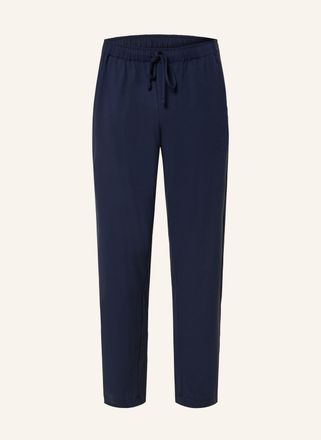 Hanro Schlafhose Night & Day blau