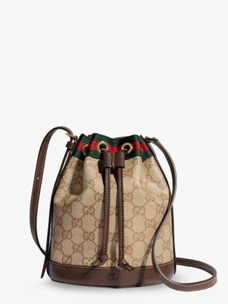 Gucci GG Supreme Fabric Mini Bucket Bag - GUCCI - gender_Woman