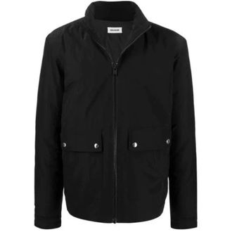 Zadig&Voltaire Veste Beth froiss&eacute;e - Homme - Vestes - Noir - Taille: XL