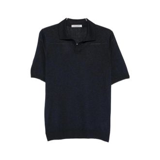 La Fileria Homme, Tops, Bleu, Taille: 2XL Pull ras du cou