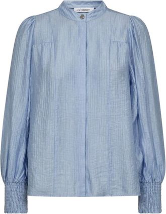 Co'Couture Femme, Blouses et Chemises, Bleu, Taille: 38 FR Blouses