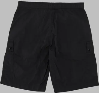 C.P. Company Lightweight Polyamide Cargo Shorts - Black