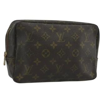 Louis Vuitton Sac pochette Monogram Vintage Pre-owned - Femme - Pre-owned - Brun - Taille: ONE Size
