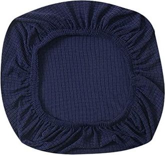 MagiDeal Housse de Si&egrave;ge de Chaise de Bureau, Housse de Chaise pour Chaise Bureau, Conviennent Longueur de 35 &agrave; 53 Cm, Bleu fonc&eacute;
