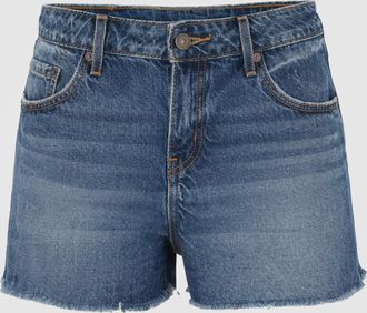 Levi's Short Low Loose Dark Indigo-Worn In Free Lunch