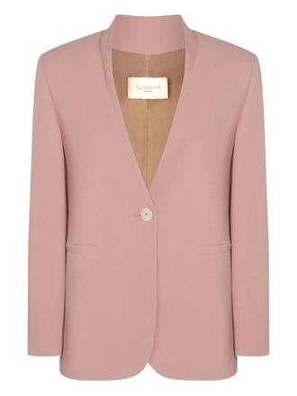 Montedoro Red blazer à simple boutonnage - Rose