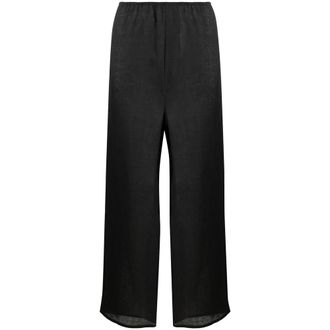 BASERANGE Domond Wide-leg Linen Trousers