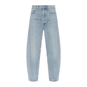 A Gold E Loose-fit Jeans - - Jeans - Damen - Blau - W24