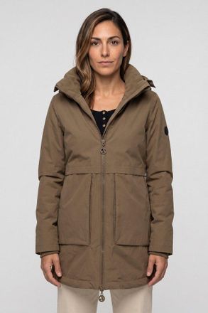 Alife And Kickin Winterjacke Damen MaluAK A Winterjacke, Jacke Kapuze am Stehkragen, Zwei-Wege-Rei&szlig;verschluss, Regular Fit